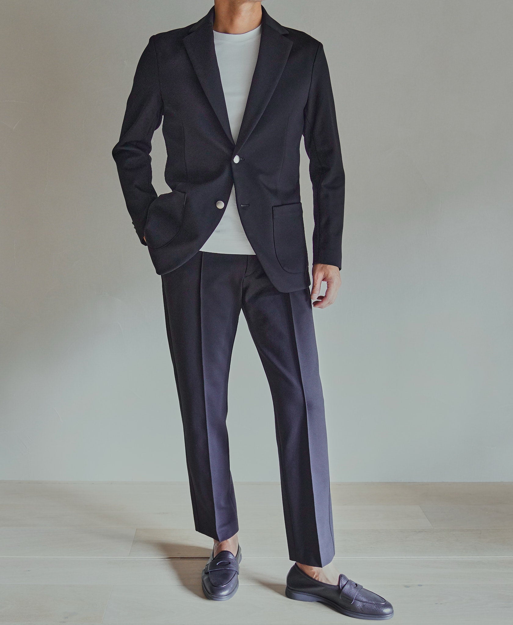 TM-4736/Cotton Nylon Stretch Punch-Single Jacket – AUXCA. DESIGN ONLINE ...